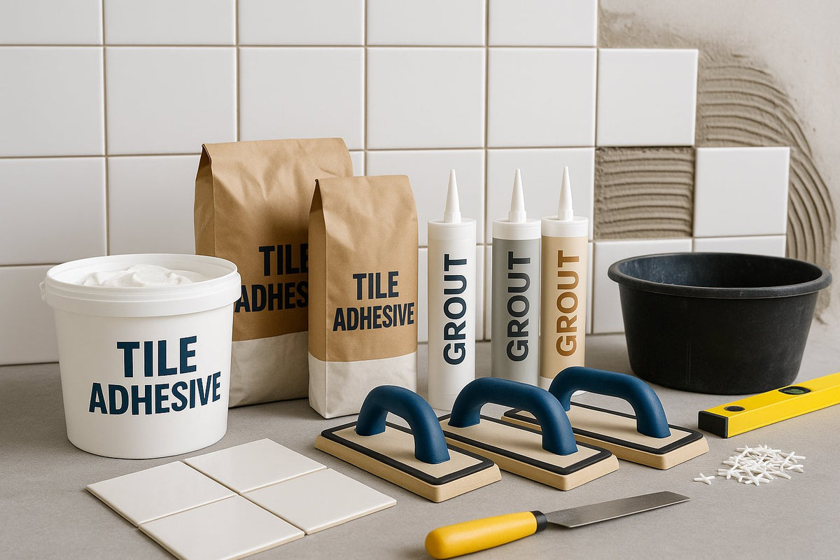 Tile Adhesive & Grout – MemsDIY