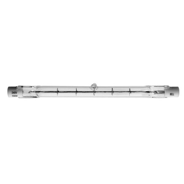 BELL 400W = 500W 240V 117.6 mm Tungsten R7s Halogen Linear Light Bulb ...