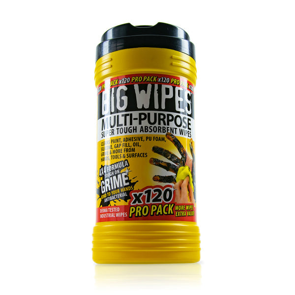 Big Wipes Multi-Purpose Pro+ 120 Wipes – MemsDIY