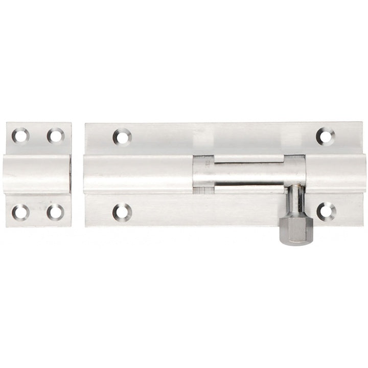 Heavy Duty Barrel Bolt Satin Chrome 100mm – MemsDIY