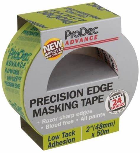 ProDec Advance Low Tack Precision Edge Masking Tape – MemsDIY