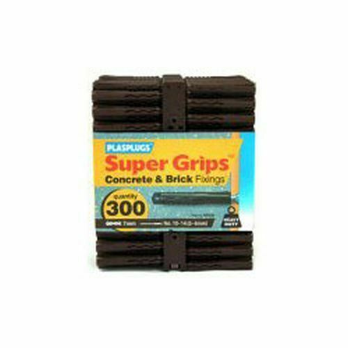 Solid Wall Super Grips™ Fixings Brown (300) – MemsDIY